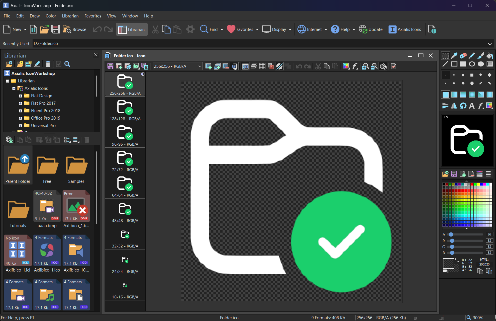 Axialis IconWorkshop — Icon Authoring Tool for Developers (Create Icons ...