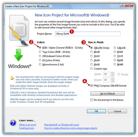 Tutorial - How to use Image Objects to Create Icons? - Axialis Software